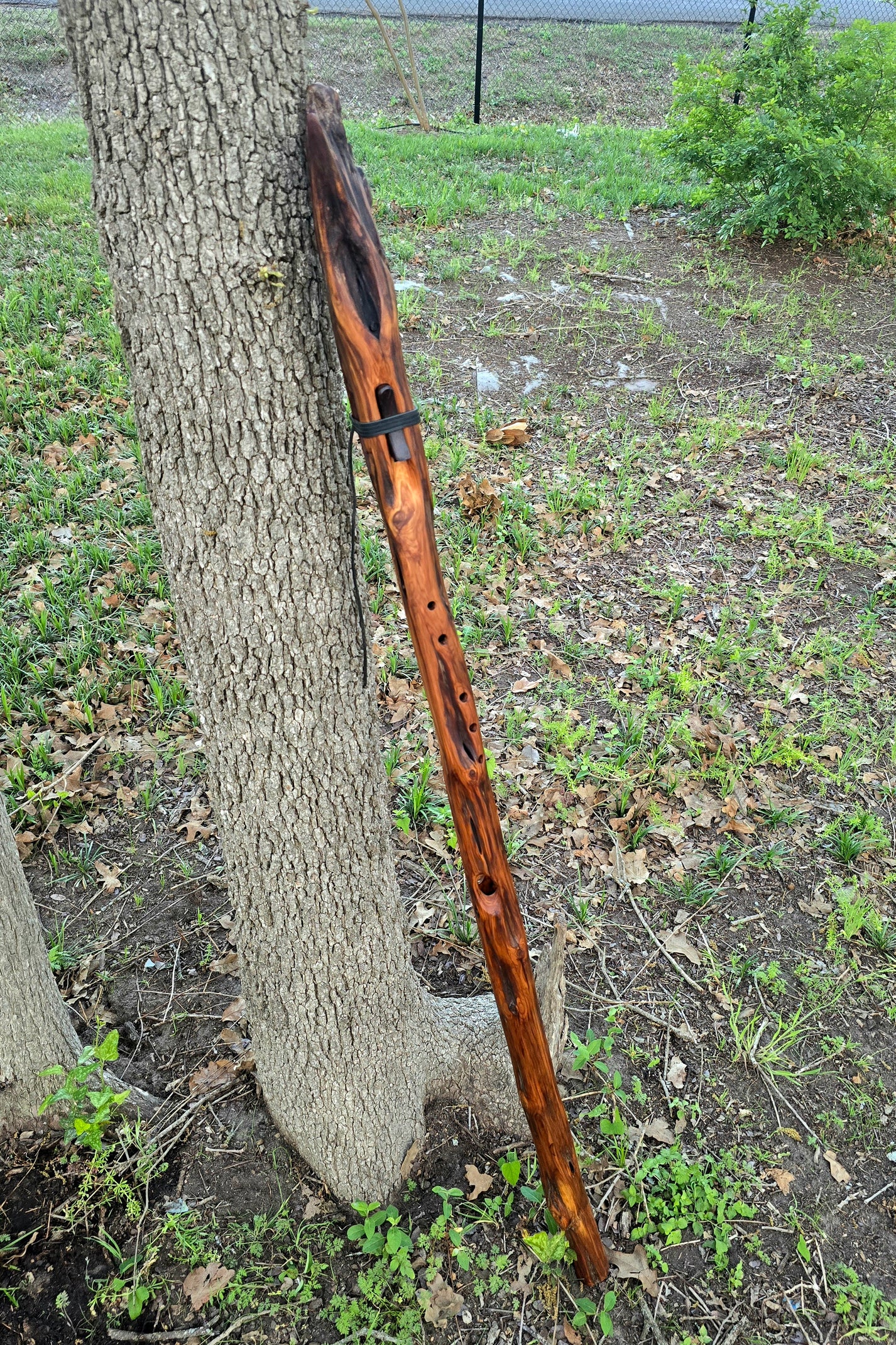 Walking stick flute low D – Scissor Tail Flutes