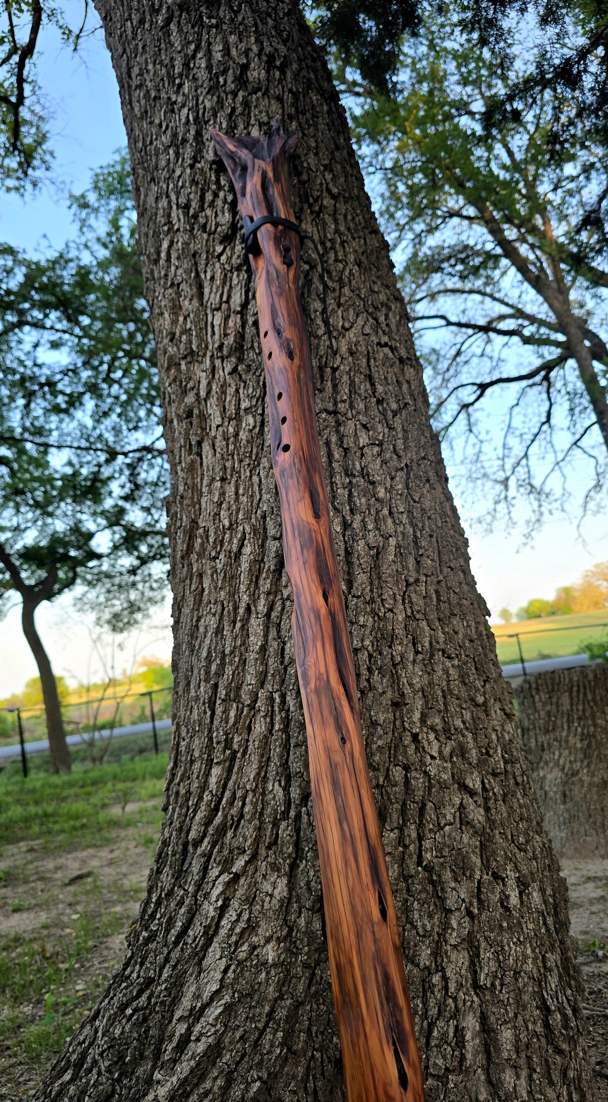 Walking stick flute low D – Scissor Tail Flutes